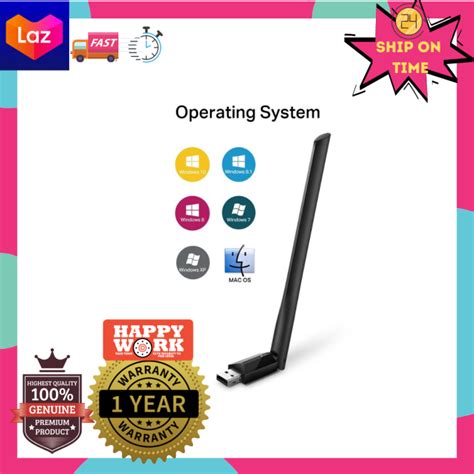 Tp Link Archer T U Plus Ac High Gain Wireless Dual Band Usb Adapter Lazada Ph