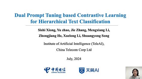 Underline Dual Prompt Tuning Based Contrastive Learning For