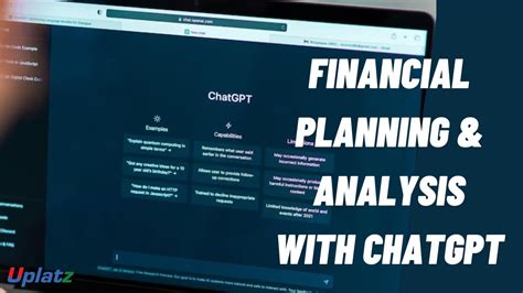 Financial Planning And Analysis With Chatgpt Uplatz Youtube