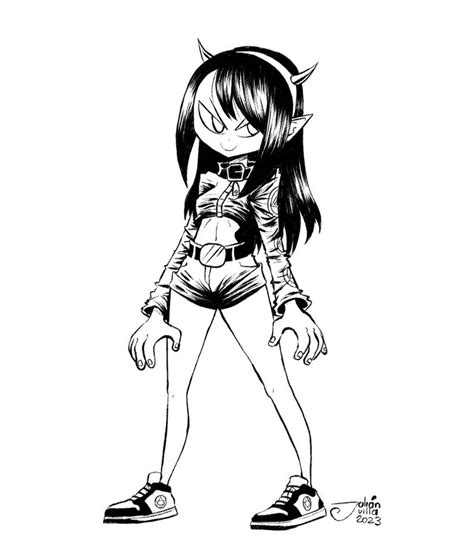 Devil Girl Ink By Julianvillagtm On Deviantart