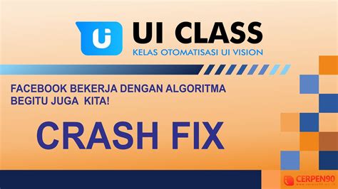 Ui Vision Crash Tidak Bisa Upload Foto Uiclass Youtube