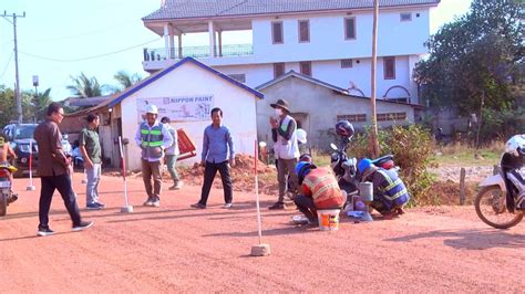 ផ្លូវកៅស៊ូ និងបេតុងចំនួន ៥ខ្សែ ក្នុងស្រុកទឹកឈូ ដែលផ្តល់ដោយរាជរដ្ឋាភិបាល