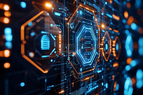 사이버 보안 방패