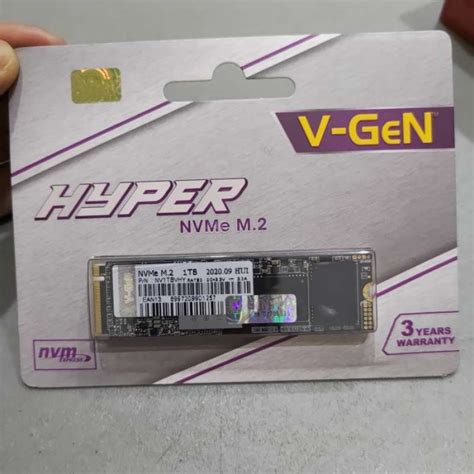 Promo Ssd Vgen V Gen Hyper Tb Nvme M Resmi Diskon Di Seller Ghazlan Store Cengkareng