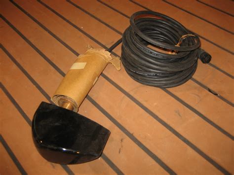 Interphase New Thru Hull Horizontal Scanning Transducer F Sea Scout T1 0200 029 Max Marine