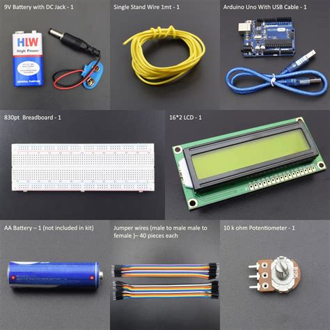 Make A Digital Voltmeter Using 16 2 Lcd Display Interfacing Arduino Uno
