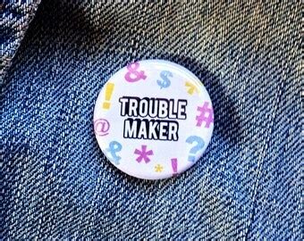Troublemaker | Etsy