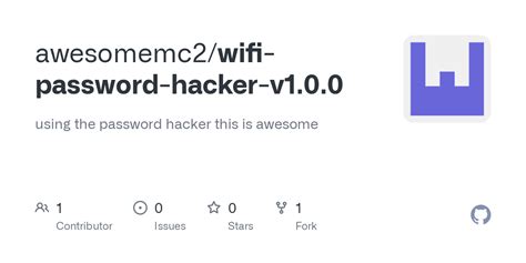 GitHub Awesomemc2 Wifi Password Hacker V1 0 0 Using The Password Hacker This Is Awesome