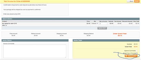 Unable To Save Invoice Magento Forums