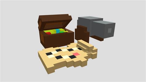 Pirates Arsenal 3d Model By C Freas [b261142] Sketchfab