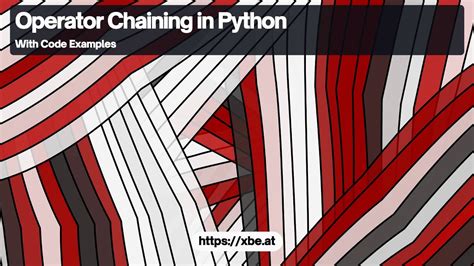 Operator Chaining In Python Simplify Complex Expressions Youtube