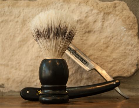 Free Images Brush Tool Horn Beard Shaving Barber Razor Badger X