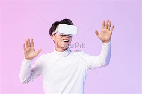 청년 경험 Vr 안경 사진 무료 다운로드 Lovepik