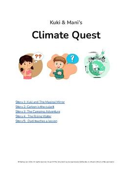 Climate Change Storybook Series By Reshuka Jain TPT