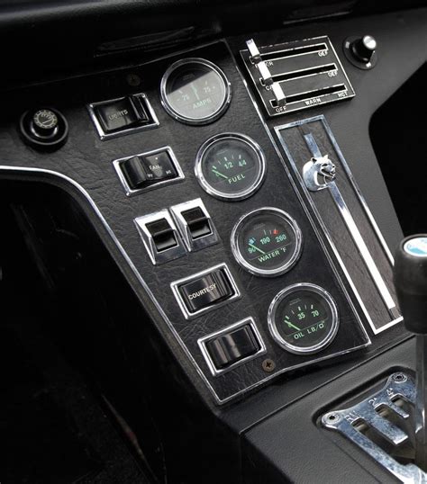 De Tomaso Pantera Dashboard Excellence Knightsbridge Partners
