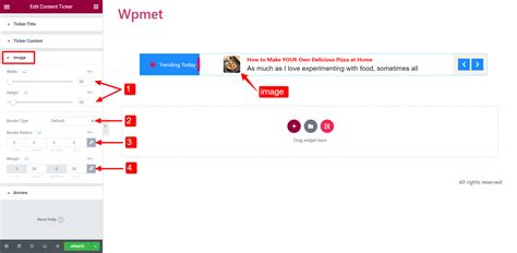 How To Create Content Ticker In Elementor Wpmet