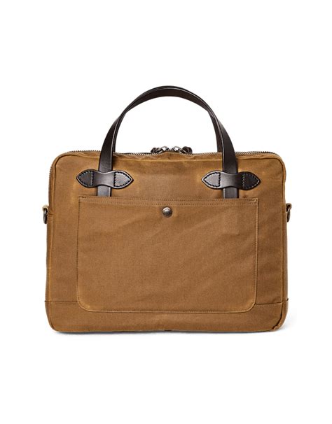 Filson Tin Cloth Compact Briefcase Blanton Caldwell
