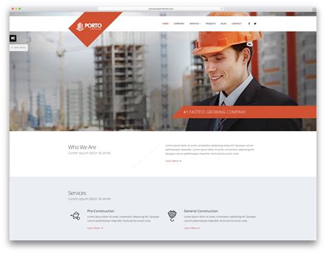 26 Best Html Construction Company Templates 2020 Avasta