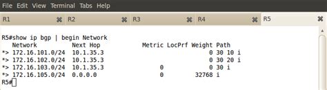 hacking cisco lab 122 bgp as path access list