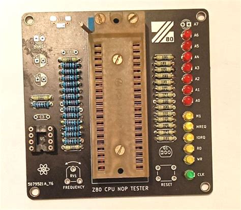 Как проверить процессор Z80 и отличить по какой технологии сделан Nmos или Cmos