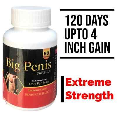 1 Penis Enlarger New Xxxl Gain 12 Inches Growth Capsules Faster