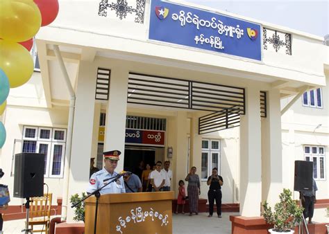 နမ့်စန်တွင် ခရိုင်ရဲတပ်ဖွဲ့မှူးရုံး ရုံးသစ်ဖွင့်ပွဲကျင်းပ Information