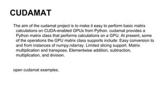Pycon GPU Computing PPT