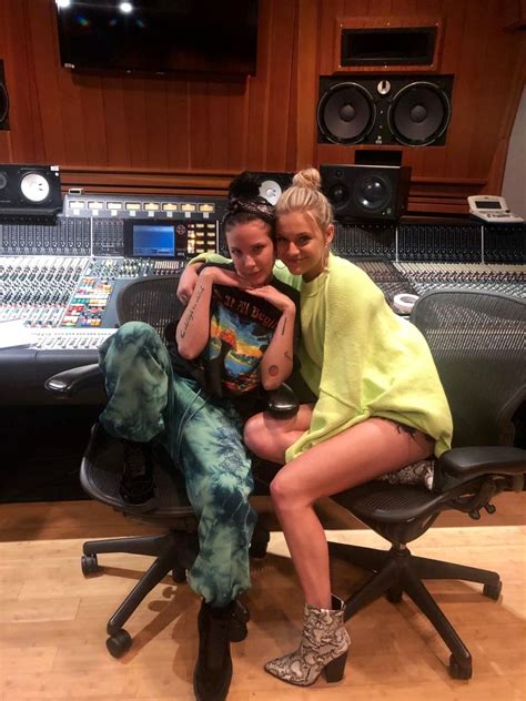 Halsey And Kelsey Ballerini Reverse Cowgirl Of The Day