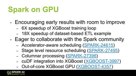 Accelerating Machine Learning Workloads And Apache Spark Applications Via Cuda