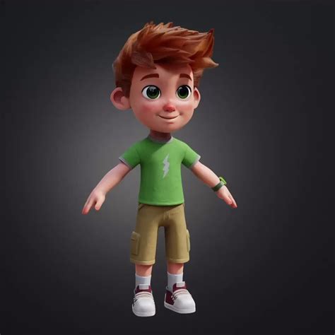 3d animation character
