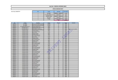Billing Summary Sample And Template Trivent Legal