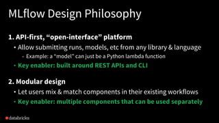 Mlflow Accelerating The End To End ML Lifecycle PDF