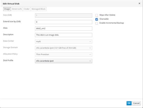 Editing Floating Disks Ovirt