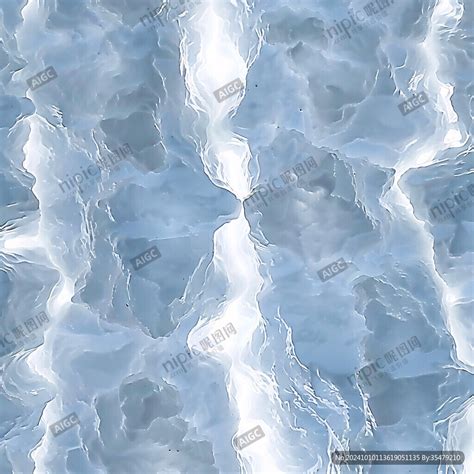 Ai创作图水波曲线水浪软包波浪 3d抽象连续纹样肌理 蓝色立体石纹理 立体水纹 意境水纹肌理纹 线型云丛高级流云图案 3d立体起伏波浪 梦幻蓝水晶立体图案 3d风景膨胀图案 蓝色水墨云软变形