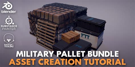 Military Game Asset Creation In Blender And Marmoset Blender Market