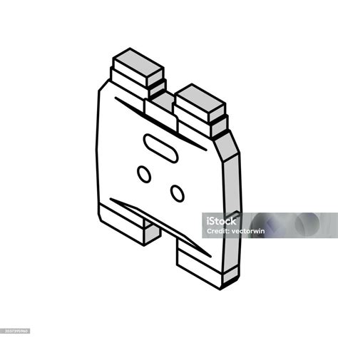 양안 도구 Isometric 아이콘 벡터 일러스트 레이 션 Championship에 대한 스톡 벡터 아트 및 기타 이미지 Championship 가방 골프 Istock