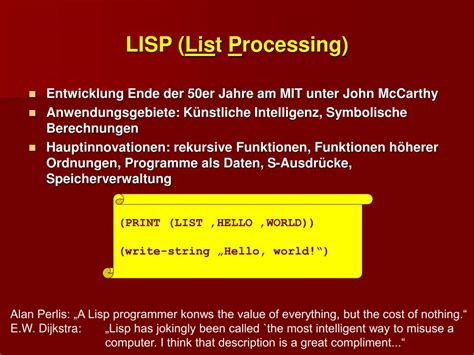 Ppt Konzepte Von Programmiersprachen Powerpoint Presentation Free Download Id4017994