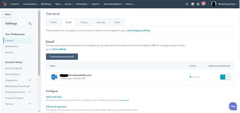 Connecting Hubspot Add On For Microsoft Outlook