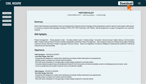 resumebuilder qult technologies