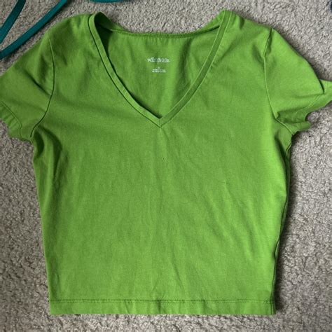 Wild Fable Crop Top With Some Staining Around Arms Depop