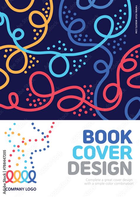 여러가지 색상의 선으로 구성된 예술적 컬러 배경 Stock Vector Adobe Stock