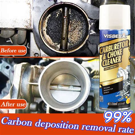 ⚡one Spray And Clean⚡carburator Cleaner 450ml Carburator Cleaner For
