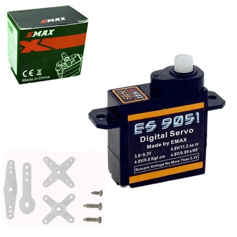 4 1g Plastic Gear Emax Es9051 Rc Digital Servo For Rc Airplane Aircraft Buy Es9051 Digital