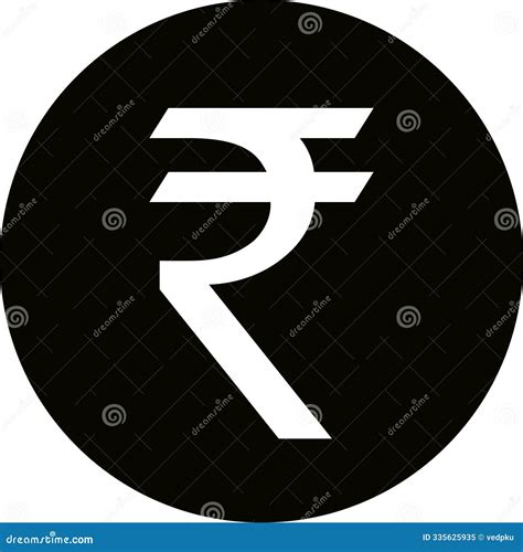 Rupee Symbol In White Indian Rupee Icon White Indian Rupee Icon