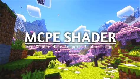 Top 3 Shader Mcpe 12151 And 122 Mcpe Shader Support Render Dragon And Realistic Shader Youtube