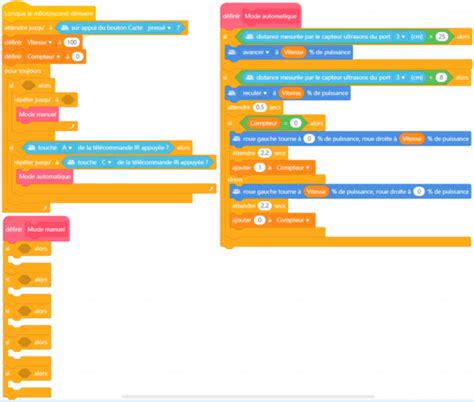 Programme Un Robot Aspirateur Avec Le Logiciel Mblock Eduscience