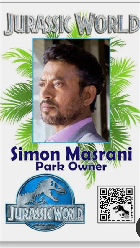 Dr John Hammond From Jurassic Park Name Badge With Pin Etsy Artofit