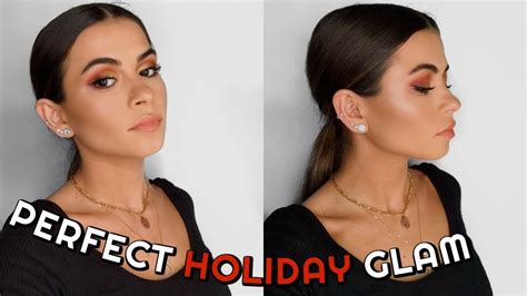Perfect Glam Holiday Makeup Tutorial Youtube