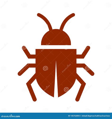 Beetle Bug Icon Stock Vector Illustration Of Malware