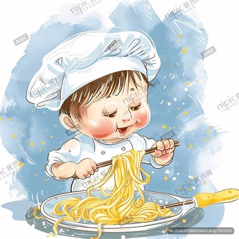 Ai创作图手绘吃面人物 吃面插画 手擀面插画 吃面手绘 手绘吃面 一根面插画 干拌面插画 手撕面插画 卡通擀面条 卡通男孩面食米线插画 手绘吃小面 手工面插画 面食厨师素材 吃面图片 面条制作